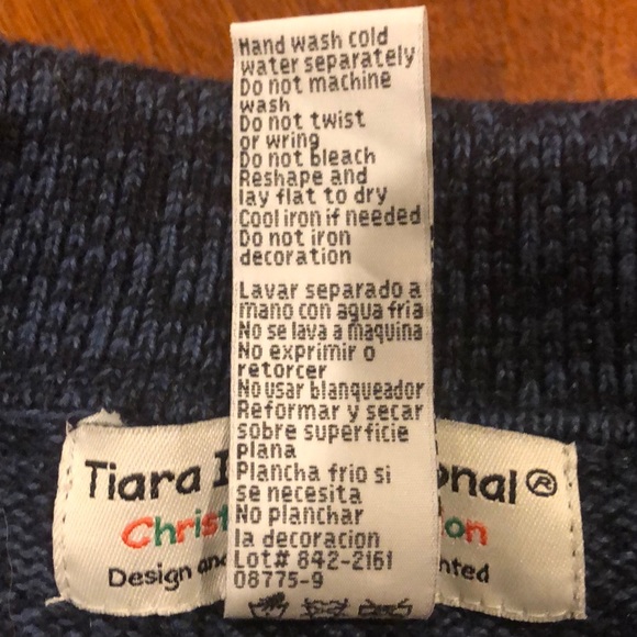 Tiara | Sweaters | Tiara International Zipper Cardigan Sweater Large ...